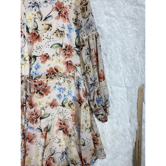 Vici | Dresses | Vici Collection Multicolor Floral Drawstring Dress ...